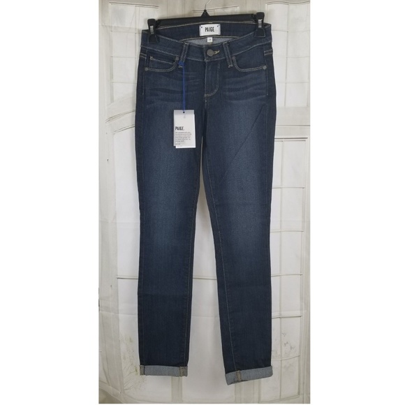 PAIGE | Jeans | Paige Kylie Crop Roll Up Skinny Stretch Amelia C2 ...